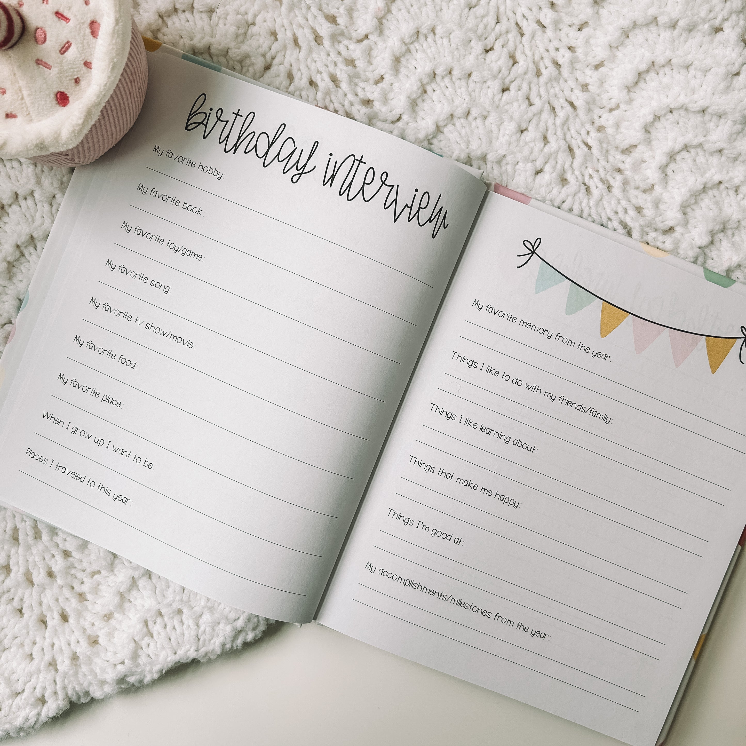 The Birthday Book – This Little Love Co